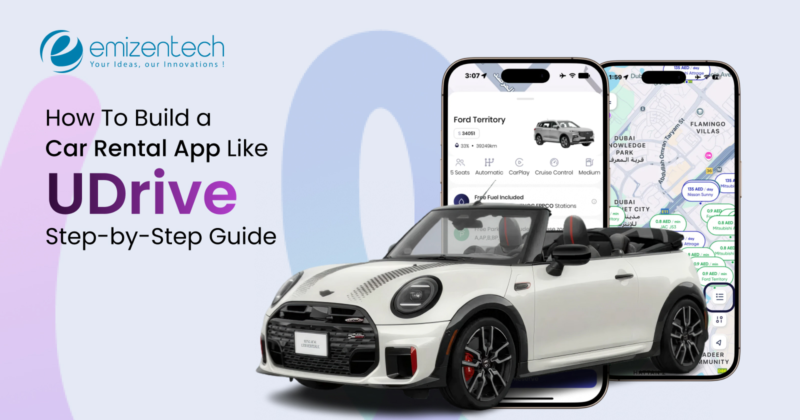 How to Make a Car Rental App Like UDrive from Scratch